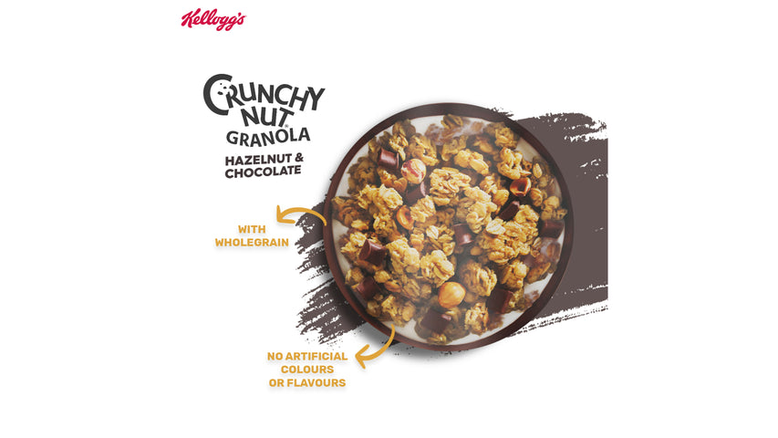 Kellogg’s Granola – Chocolate with Hazelnuts (380g) – FoodVera