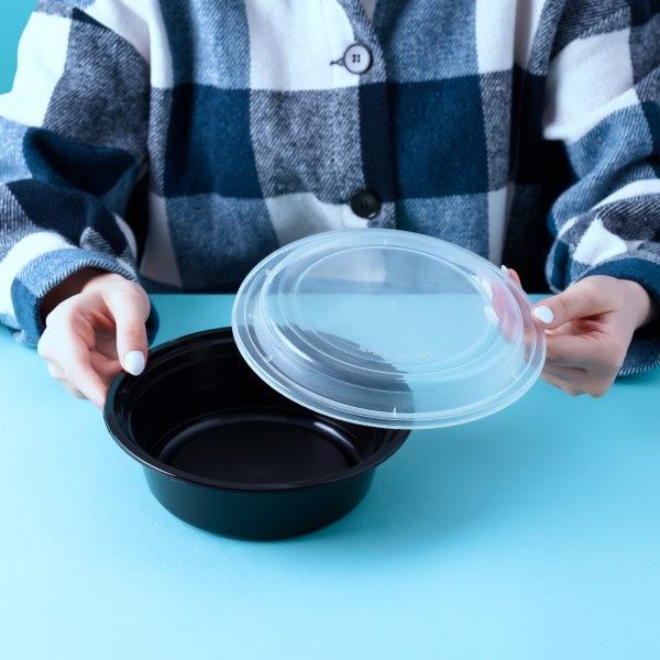 Microwaveable Round Container -(32 oz) – FoodVera